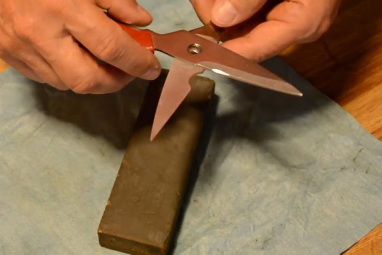 How To Sharpen Sicissors with Do It Yourself with Wayne